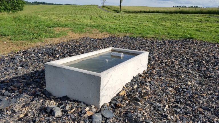 Water Troughs & Watering System Pads - West End Precast Concrete
